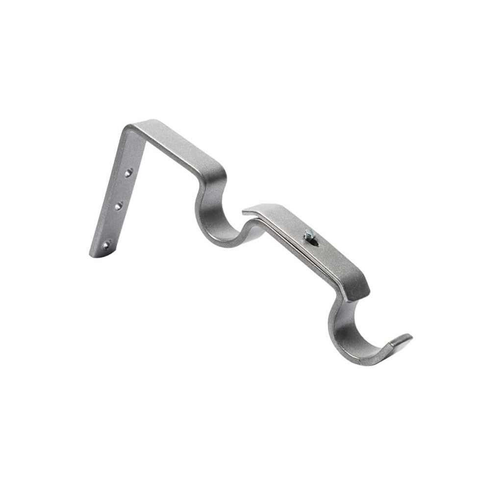 32mm Elements Wall Brackets Double Black | Finishing Touches SA